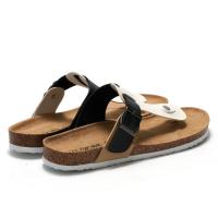 China 2022 wholesale customized summer unisex printing cork Slippers flat beach sandals multiple color Flip-Flops for sale
