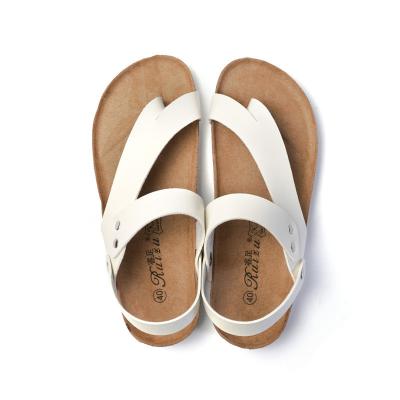 China custom unisex Summer Beach Cork flip flop Latest trend Design outdoor lightweight Sandals Slippers casual shoes for sale