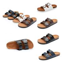 China Unisex Casual Footwear  Beach Buckle Men Summer Soft Flat  Casual Footwear for sale