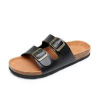 China Unisex Casual Footwear  Beach Buckle Men Summer Soft Flat  Casual Footwear for sale