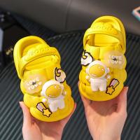 China Astronaut Cartoon Children Slipper Summer Non Slip Soft Bottom Children Slipper for sale