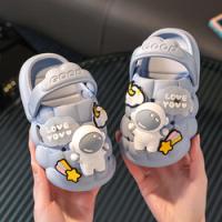 China Astronaut Cartoon Children Slipper Summer Non Slip Soft Bottom Children Slipper for sale