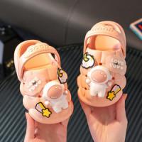 China Astronaut Cartoon Children Slipper Summer Non Slip Soft Bottom Children Slipper for sale