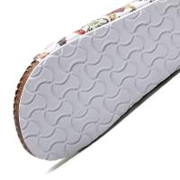 China Wholesale summer fashion Floral light Breathable cork beach casual shoes women flat sandals cloud slides slippers for sale