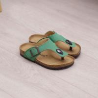 China 2022 summer solid color children sandals unisex fashion cork slippers girls outdoor beach flip-flops in stock baby boy shoes for sale