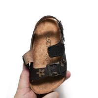 China New products children cork summer sandals women hot sale beach casual shoes soft sole flowers slippers baby boy shoes for sale