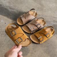 China Children sandals new girls summer fashion trend soft sole non-slip kids slippers beach casual shoes wholesale baby boy shoes for sale