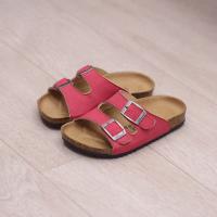 China New design summer children cork sandals boys and girls flip flops slippers solid color beach casual shoes baby casual shoes for sale