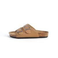 China New design summer children cork sandals boys and girls flip flops slippers solid color beach casual shoes baby casual shoes for sale