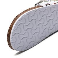 China Women Comfortable Ladies Sandals Flat PU  Ladies Fancy Cork Ladies Sandals for sale