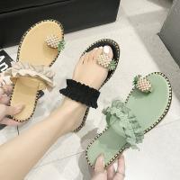 China Hot selling beach casual shoes high quality laciness summer sandals women footwear soft sole non-slip slippers for sale