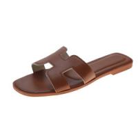 China Wholesale fashion solid color casual shoes footwear lightweight non-slip outdoor slide slippers 2022 summer sandals women for sale