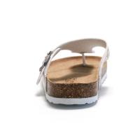 China New products geometric cork beach casual shoes female summer sandals women fashion Korean version flip-flops slippers for sale