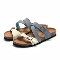 China 2022 spring ladies cork slippers fashion men beach casual shoes breathable non-slip summer sandals women for sale