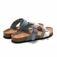 China 2022 spring ladies cork slippers fashion men beach casual shoes breathable non-slip summer sandals women for sale