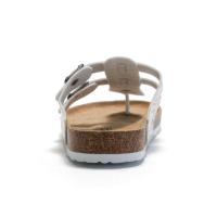 China Fashion Broken Flowers Ladies Cork Summer Sandals  Beach Casual Shoes Non Slip for sale