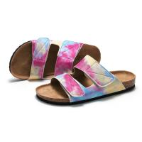 China Wholesale Comfort Cork non-slip Outdoor shoes Adjustable magic sticker summer Sandals women slides new flip-flops slippers for sale