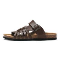 China Men Cork Flat Casual Beach Shoes Soft Sole Non Slip Sandals for sale