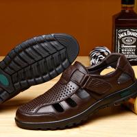China Closed Toe Summer Upper Casual Shoes Flat With Buckle Strap Closure for sale