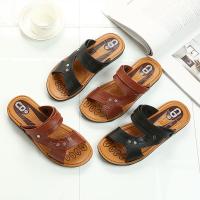 China PVC Men Casual Footwear Summer Soft Sole Non Slip Breathable for sale