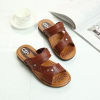 China PVC Men Casual Footwear Summer Soft Sole Non Slip Breathable for sale