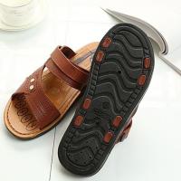 China PVC Men Casual Footwear Summer Soft Sole Non Slip Breathable for sale