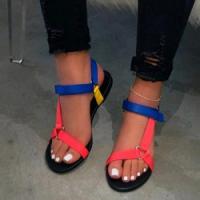 China Cheap price 2022 Summer Sandals Women outdoor casual shoes flat non-slip slide custom beach slippers wholesale for sale