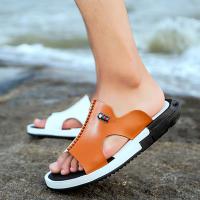 China Summer Large Size Flat Flip Flops Outdoor Non Slip Light Weight for sale