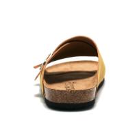 China Summer Style couple beach Sandals fashion Cork Slippers solid color Flat Flip Flop for Women And Men wholesale leather shoes for sale