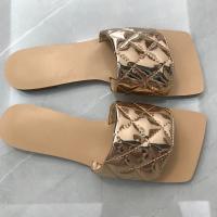 China Best Price 2022 hot Sale With High Quality Women Sandals summer flat slide fashion Custom slippers wholesale for sale
