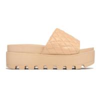 China Comfortable and stylish New women thick sole non-slip beautiful casual shoes solid color large size ladies slippers high sandals for sale