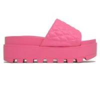 China Comfortable and stylish New women thick sole non-slip beautiful casual shoes solid color large size ladies slippers high sandals for sale