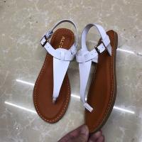 China 2022 Summer new design beach non-slip Slippers large size women flip flops fashion flat T-Strap sandals for sale
