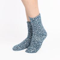 China Wholesale Women non-slip slipper Sock custom mixed color house indoor floor sock ladies medium length Fleece Socks for sale