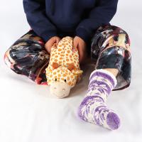 China 2021 custom Women Fashion Chenille Knitted socks Ladies Winter Thick Warm Home Indoor floor Anti-slip Slipper Socks for sale