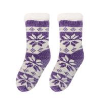 China 2021 custom Women Fashion Chenille Knitted socks Ladies Winter Thick Warm Home Indoor floor Anti-slip Slipper Socks for sale