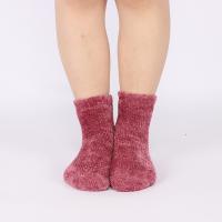 China Women Warm Super Soft Plush Slipper Sock Winter Fluffy medium length Socks Casual Home Sleeping Fuzzy Cozy Sock for sale