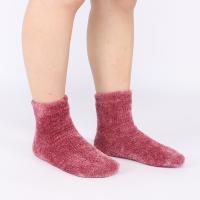 China Women Warm Super Soft Plush Slipper Sock Winter Fluffy medium length Socks Casual Home Sleeping Fuzzy Cozy Sock for sale