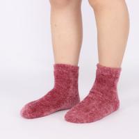 China Women Warm Super Soft Plush Slipper Sock Winter Fluffy medium length Socks Casual Home Sleeping Fuzzy Cozy Sock for sale