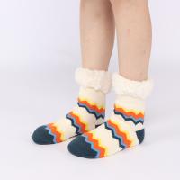 China Wholesale women Cheap Fuzzy short Slipper Socks Adult Cute Custom Winter house Indoor Floor Anti Slip designer socks for sale