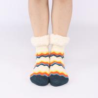 China Wholesale women Cheap Fuzzy short Slipper Socks Adult Cute Custom Winter house Indoor Floor Anti Slip designer socks for sale