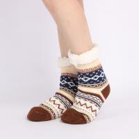 China 2021 New Fashion wholesale Custom Warm Fuzzy Socks Winter Comfortable Soft Women Fluffy Winter slipper Socks for sale