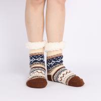 China 2021 New Fashion wholesale Custom Warm Fuzzy Socks Winter Comfortable Soft Women Fluffy Winter slipper Socks for sale