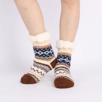 China 2021 New Fashion wholesale Custom Warm Fuzzy Socks Winter Comfortable Soft Women Fluffy Winter slipper Socks for sale