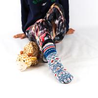 China Women Non-slip Socks Warm Adult Thickened Bed Fluffy Cozy Home Soft free Size slipper socks Winter printed Floor Socks for sale