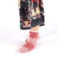 China Wholesale new fashion trend women winter socks patchwork color warm soft skin-friendly non-slip Casual designer socks for sale