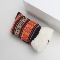 China hot sale custom women new winter popular thick warm thermal socks anti slip home slippers floor socks for sale