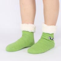China Hot Sale Popular kid Cartoon Anti Slip Home Slippers Socks for Children Warm Winter Sherpa Socks thick Knitted Indoor floor sock for sale