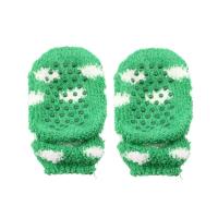 China kids baby keep warm socks green winter socks knit home slipper socks for sale