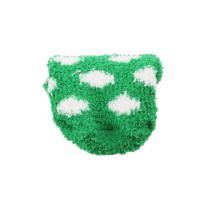 China kids baby keep warm socks green winter socks knit home slipper socks for sale